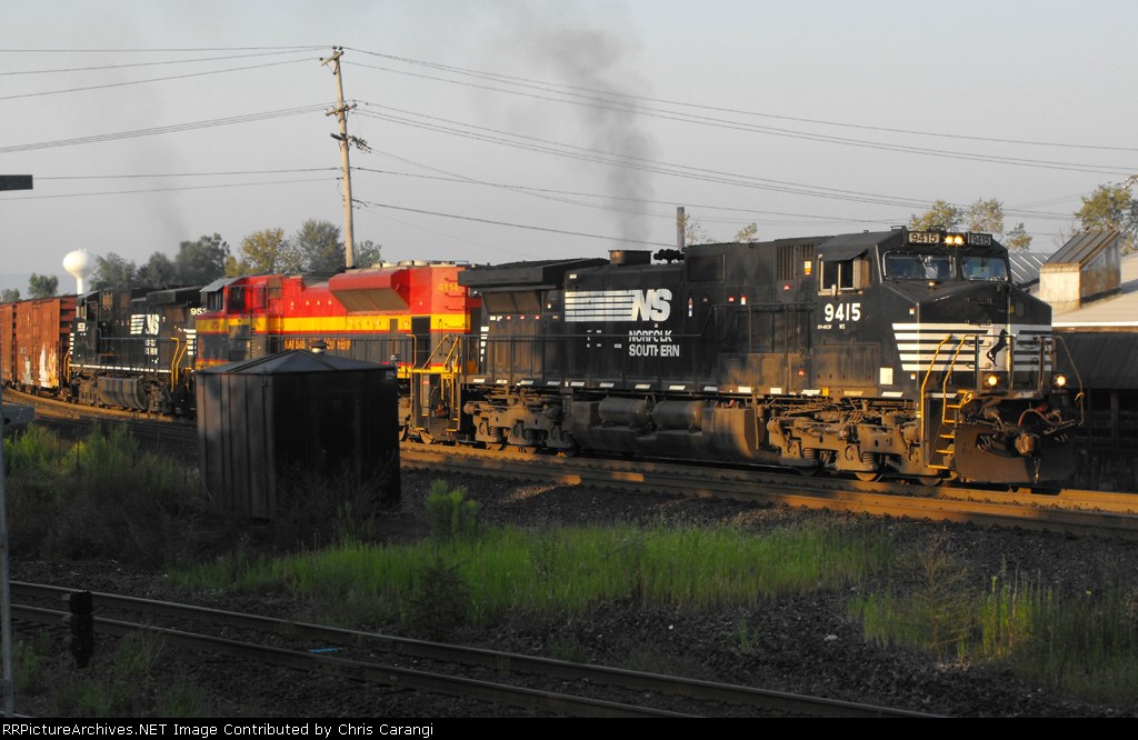16T with KCS 4114 in the consist